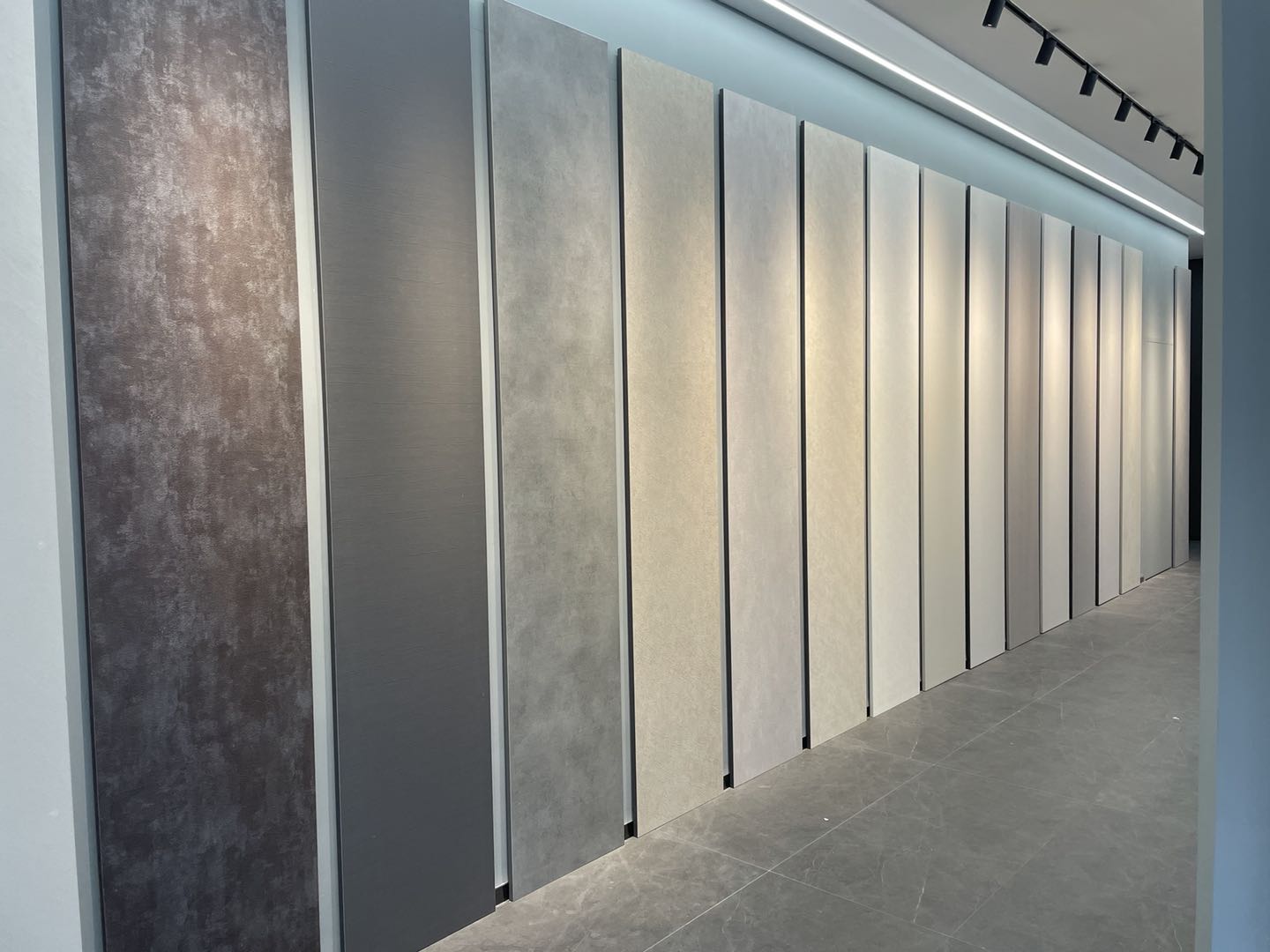 Cool Metal Brushed PET Surface Panel and Deep Embossed PET Surface ...